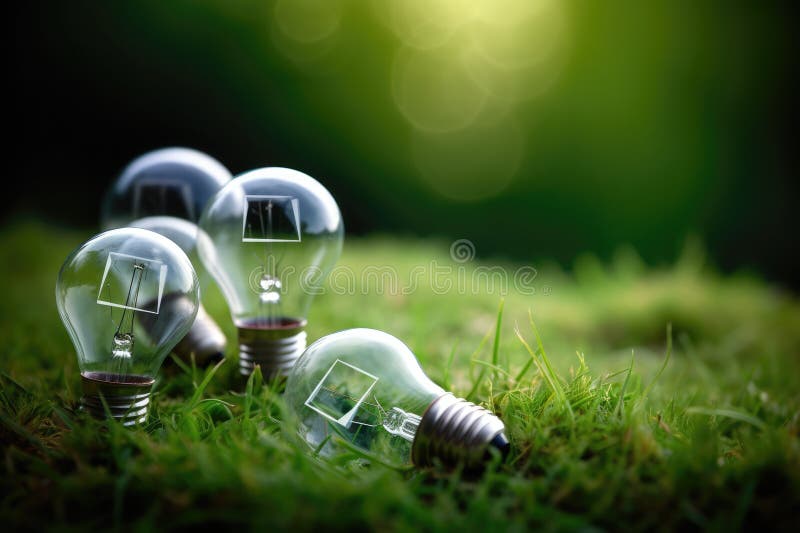 Alternative Energy Sources and Energy Efficiency. Generative AI Stock ...