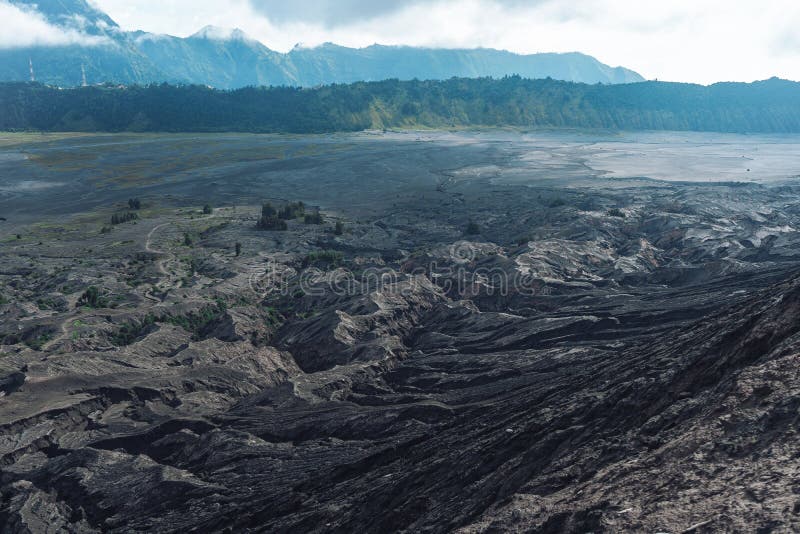 Photograph of Rocks with Volcanic Rock Stock Image - Image of sand ...