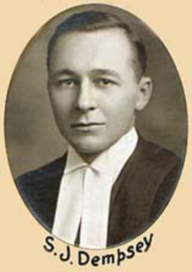 Photograph of Samuel James Dempsey (1902-1962) Stock Image - Image of ...