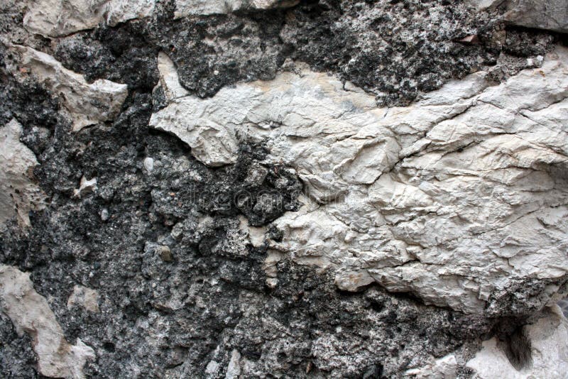 Elevated View of Light Uneven Stone Texture Stock Image - Image of ...