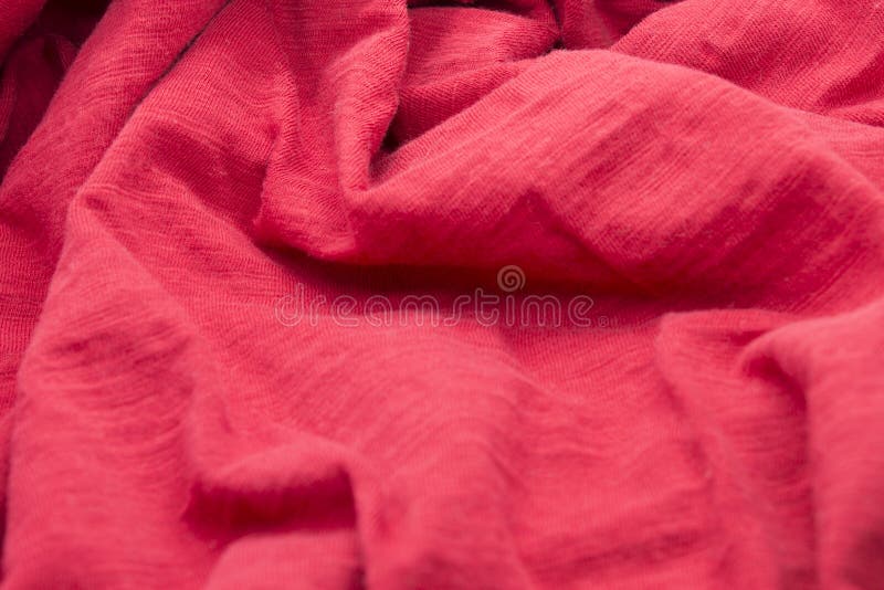 Bright Red fabric stock image. Image of details, cloth - 154645269