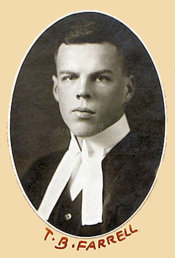 Photograph Of Thomas Blake Farrell (d. 1945) Stock Photo - Image of ...