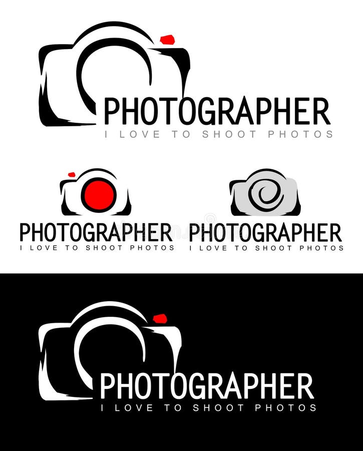 Photographe Logo illustration stock. Illustration du logo - 42165921