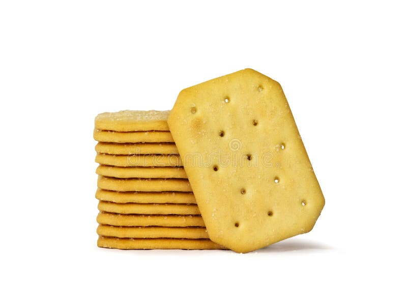 Photographed a Delicious Assortment of Crackers, Capturing Their Crispy ...