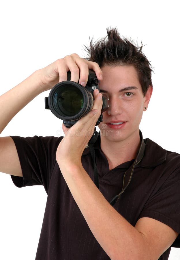 Photographer stock photo. Image of telephoto, person, zoom - 1213480