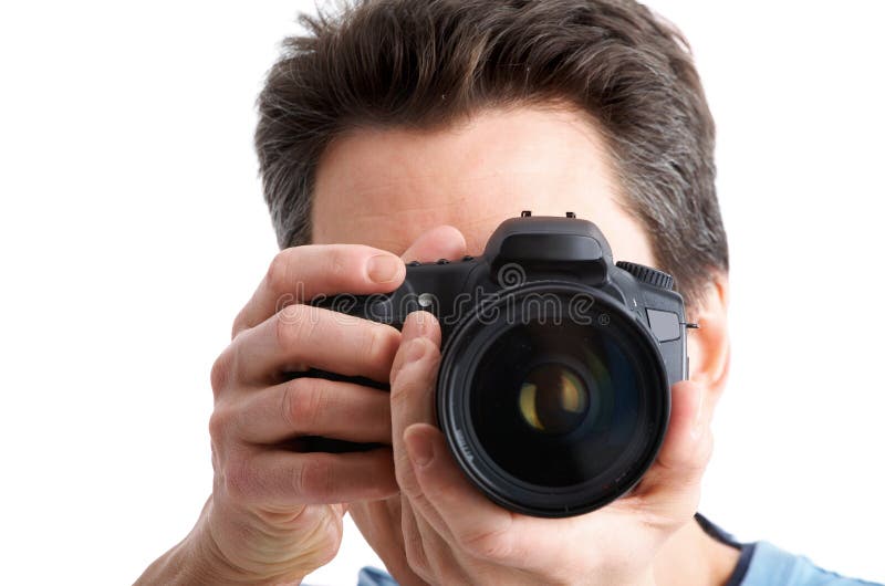 Photographer stock photo. Image of shot, happiness, casual - 5508154