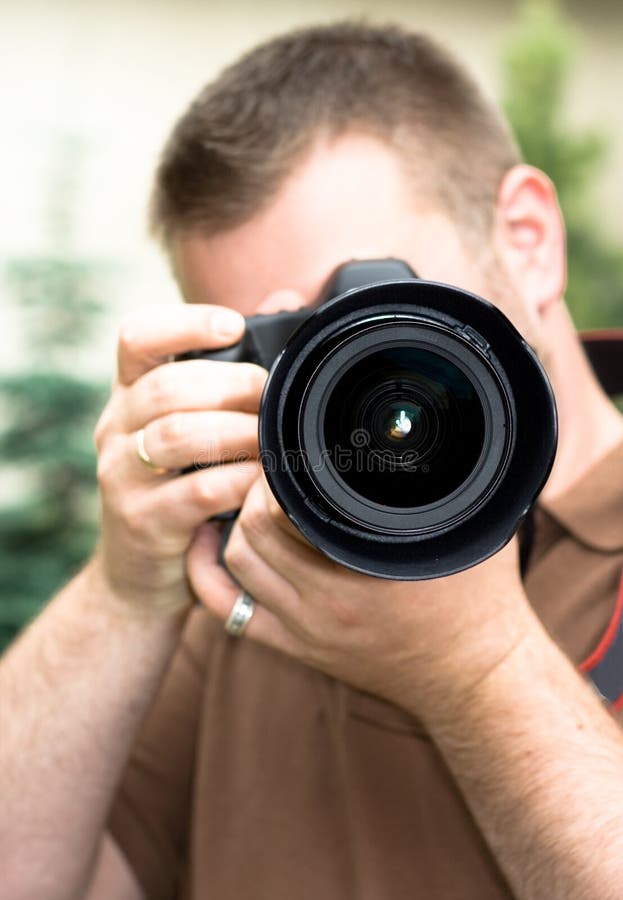 Photographer stock image. Image of media, design, creative - 5475729