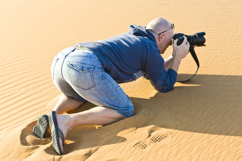 Photographer in action stock photo. Image of camera, photographer ...