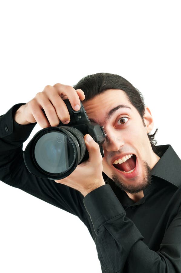 Secret Agent Spy with Camera Stock Photo - Image of business, lens ...