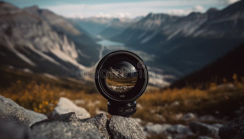 Photographer Captures Stunning Mountain Landscape with SLR Camera and ...