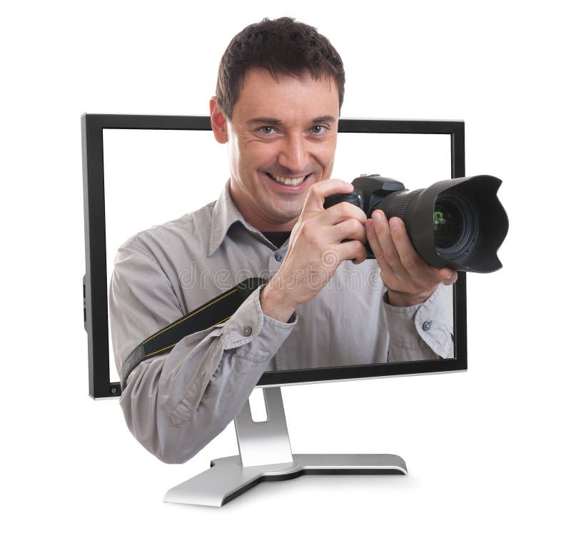 Computer monitor stock photo. Image of internet, screen - 9975970 Computer monitor stock photo. Image of internet, screen - 9975970