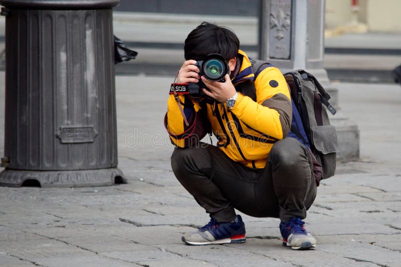 The Photographer editorial photography. Image of photographer - 122569212