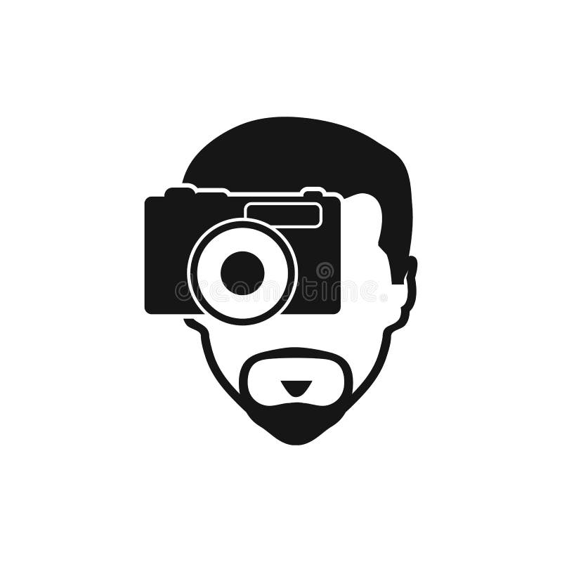 Photographer icon. stock vector. Illustration of digital - 199684509