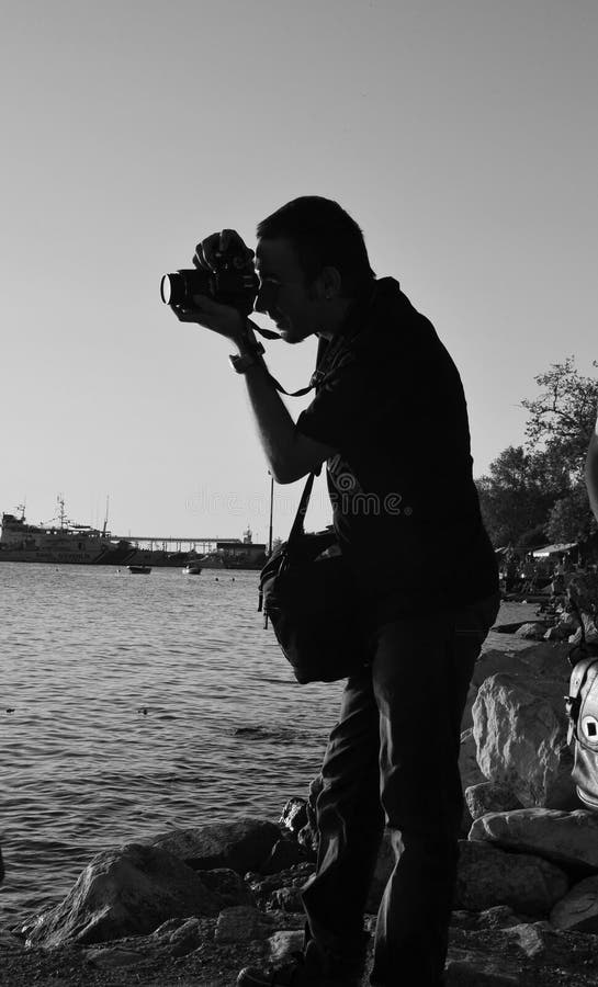 Photographer editorial stock image. Image of power, shadow - 60109114
