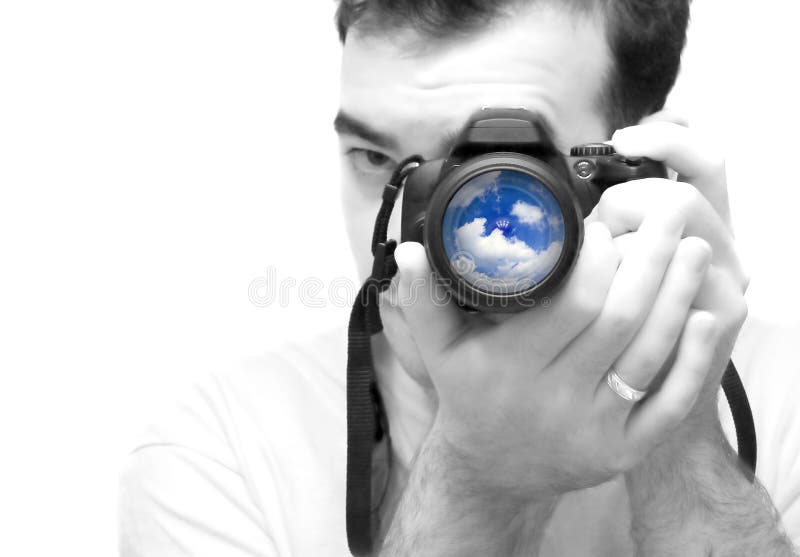 Photographer Shooting stock image. Image of nature, adult - 6373837