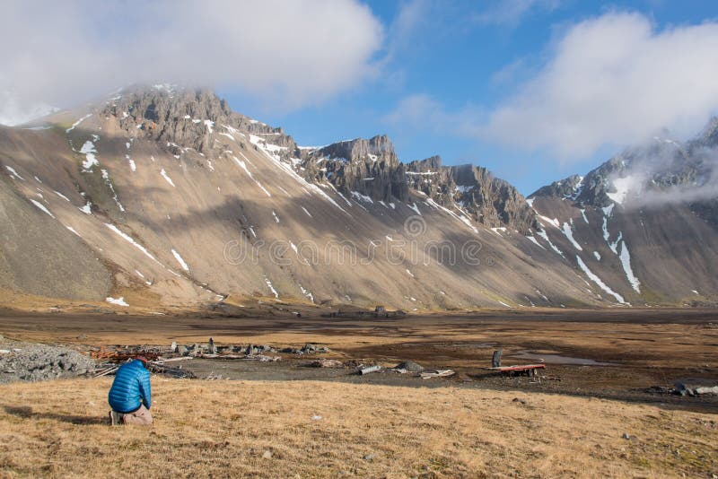 Photographer Shooting Mountain Low Angle View Stock Photos - Free ...