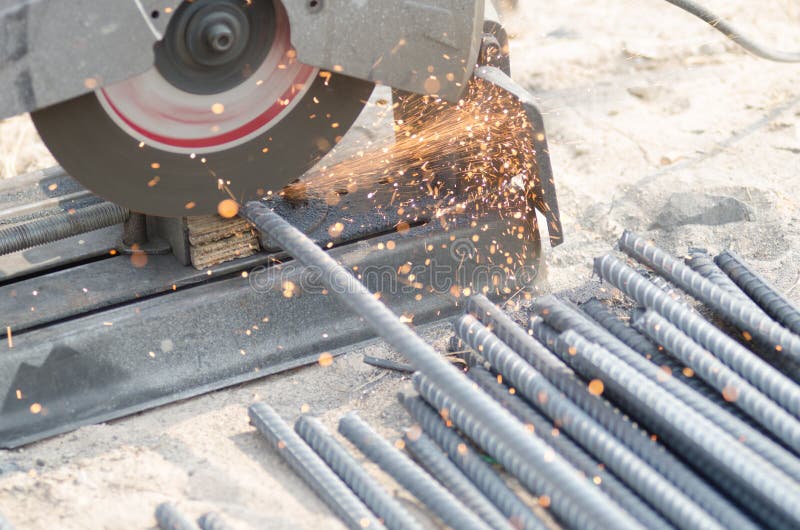 Photographers are Using Wire Cutters in Order To Use the Iron. Stock ...