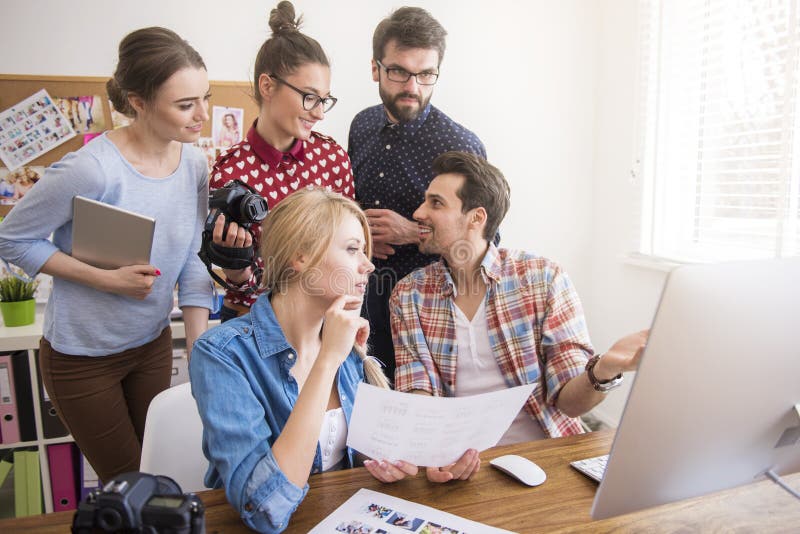 Photographers at work stock image. Image of camera, interior - 58745845