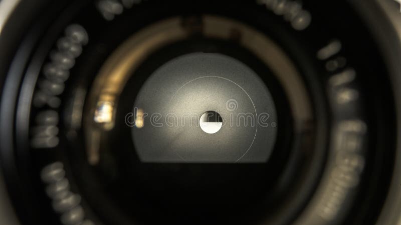 Photographic Camera Detail Close Up Stock Image - Image of field ...
