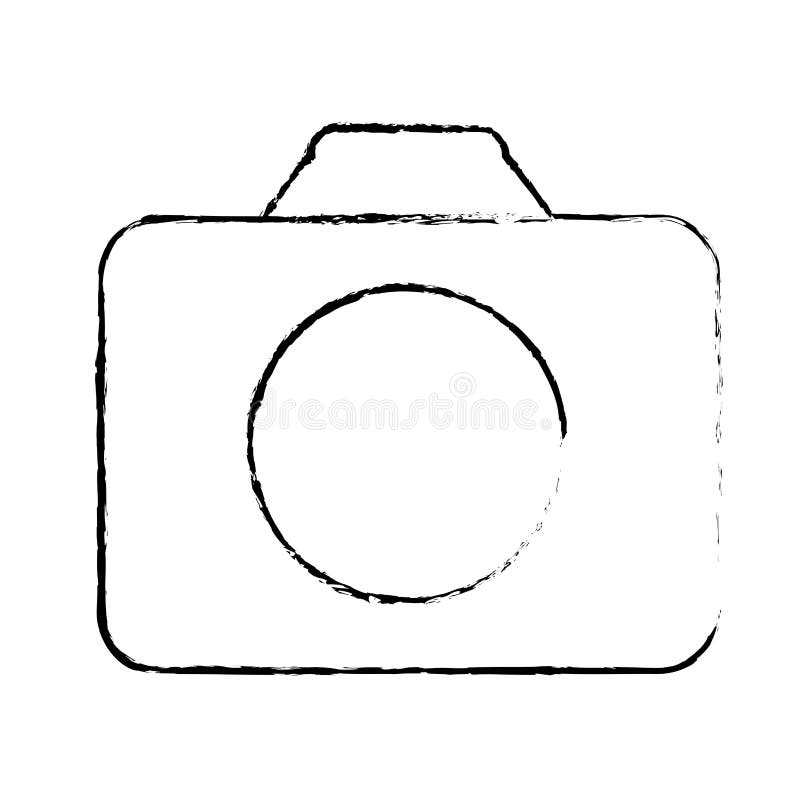 Photographic Camera Thumbnail Icon Image Stock Illustration ...