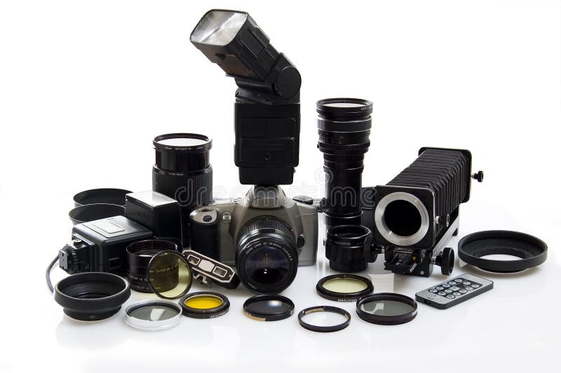 Photographic equipment stock photo. Image of glass, equipment - 6273878