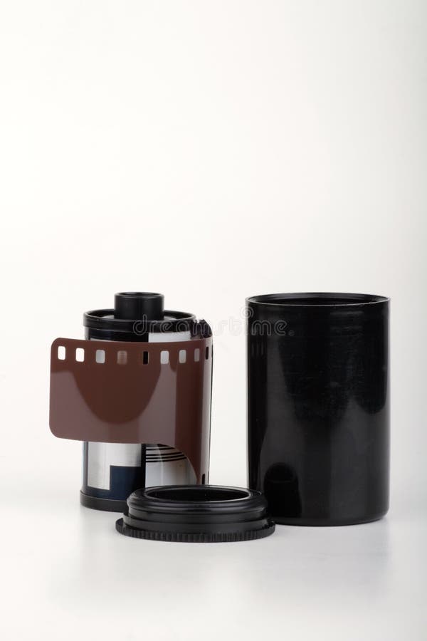 Photographic film roll stock image. Image of isolated - 52346227