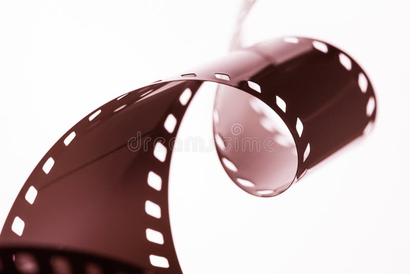 Twisted Movie Film Strip stock image. Image of projectionist - 1433359