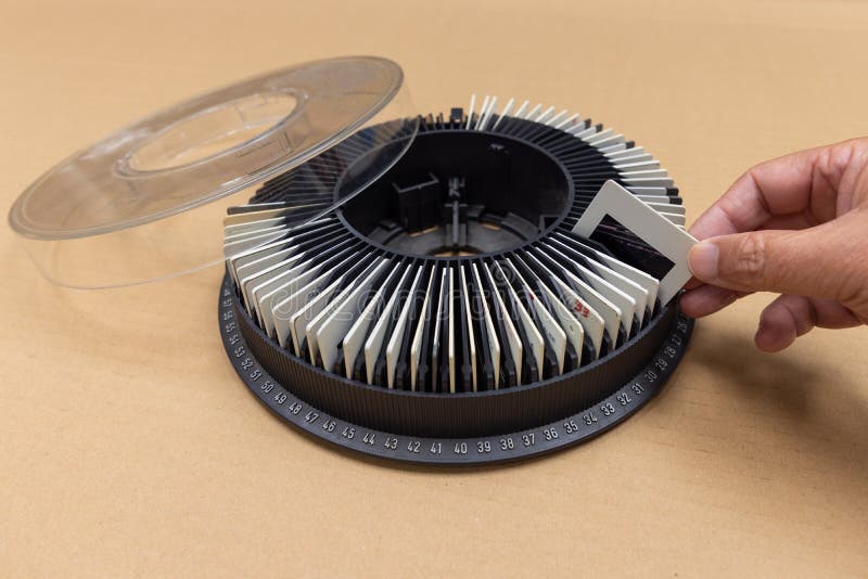 Photographic Slide Projector Tray or Slide Projector Magazine or ...