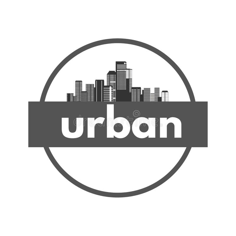 Urban logo stock illustration. Illustration of label - 267415058