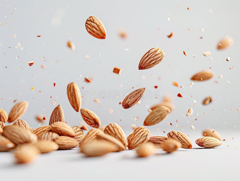 Photography of ALMONDS Falling from the Sky, Hyperpop Colour Scheme ...