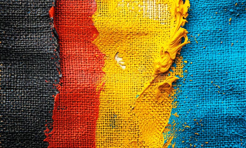 Photography Backdrops Shoot is Made of Burlap Canvas with a Colored ...