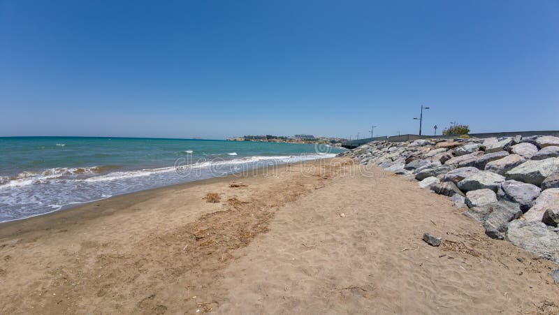 Photography of a Beach in Oman Muscat during Spring Day Stock Image ...