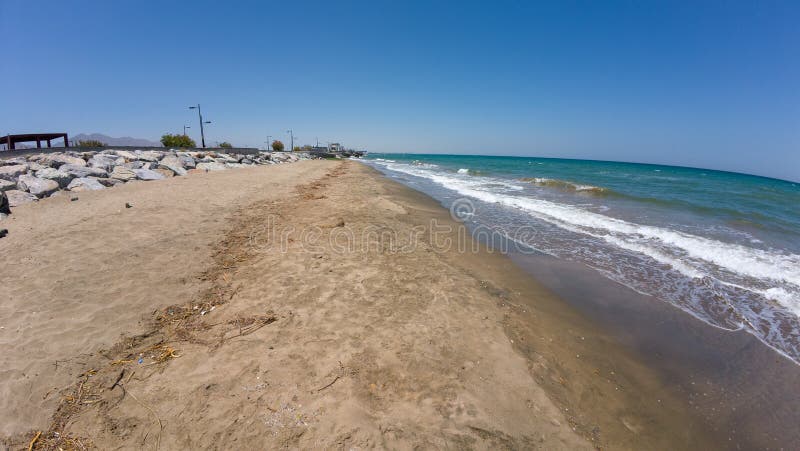 Photography of a Beach in Oman Muscat during Spring Day Stock Image ...