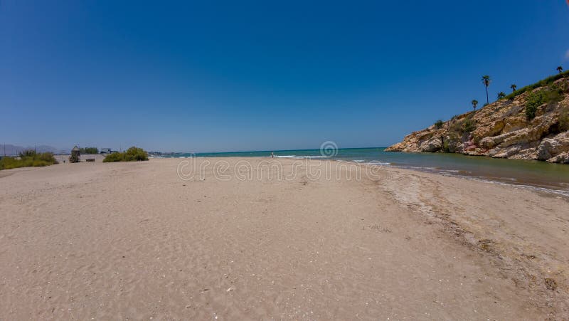 Photography of a Beach in Oman Muscat during Spring Day Stock Image ...
