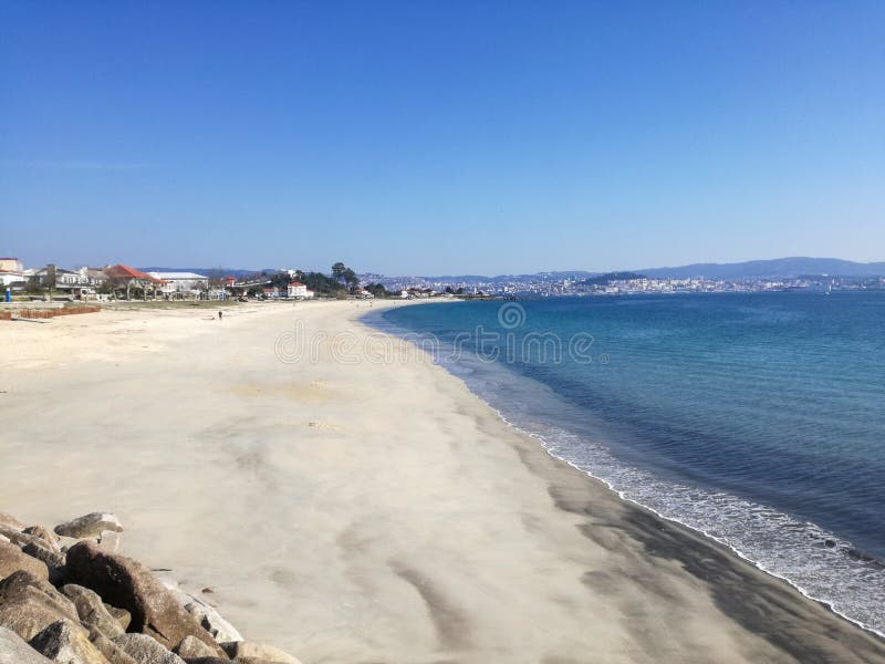 Photography of a Calm Sea in Spain Stock Image - Image of seascape ...