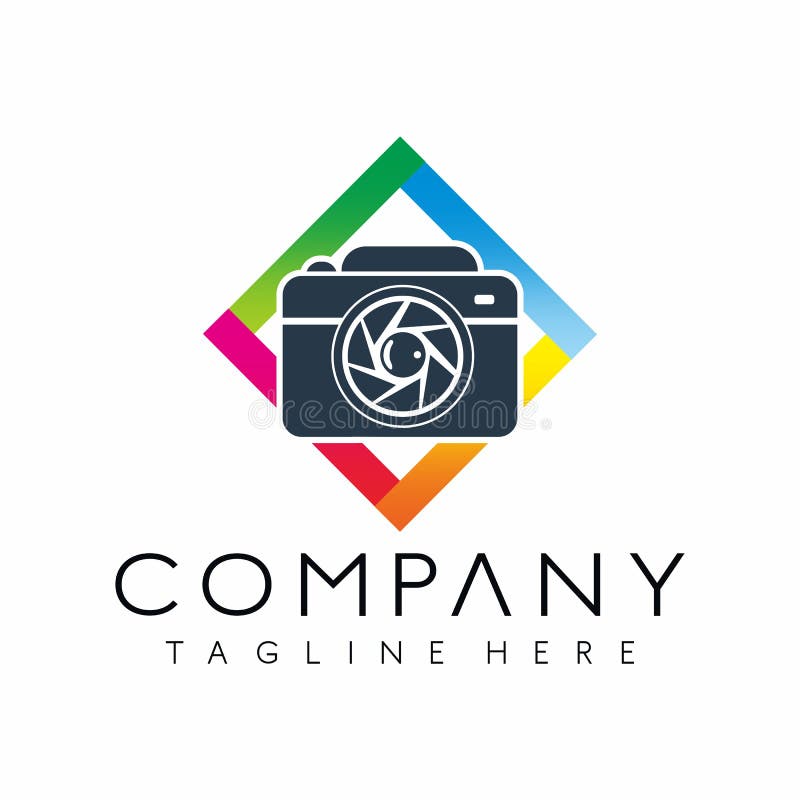 Photography Camera Logo Design Vector Stock Illustration - Illustration ...