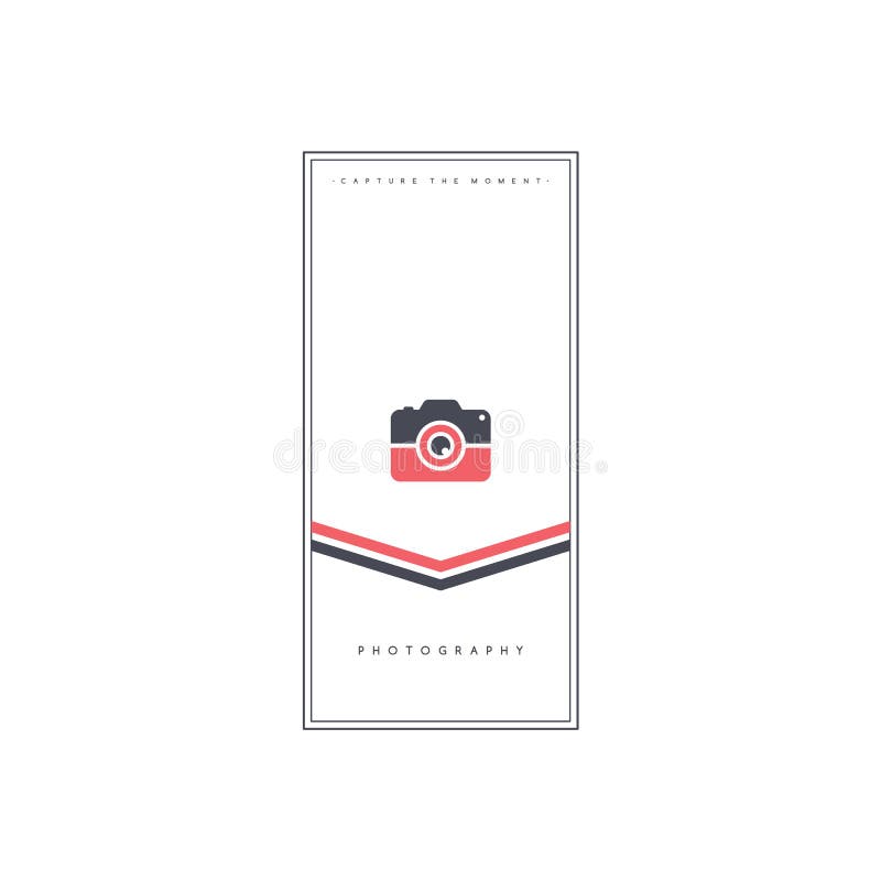 Photography Camera Theme Flyer Brochure Poster Template Vector Stock ...