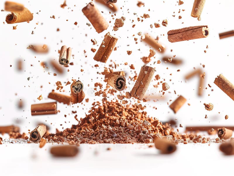 Photography of CINNAMON Falling from the Sky, Hyperpop Colour Scheme ...