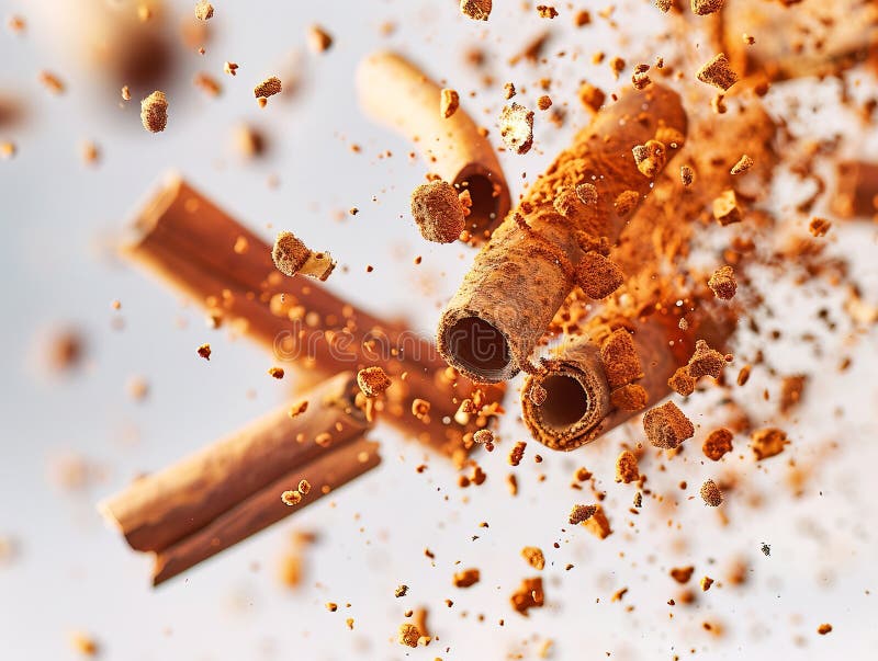 Photography of CINNAMON Falling from the Sky, Hyperpop Colour Scheme ...