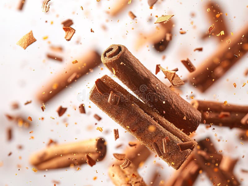 Photography of CINNAMON Falling from the Sky, Hyperpop Colour Scheme ...