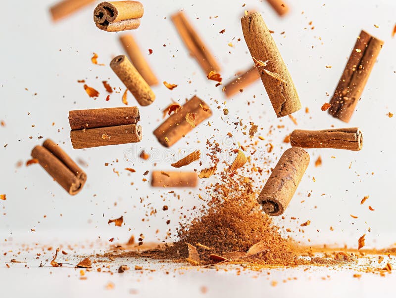 Photography of CINNAMON Falling from the Sky, Hyperpop Colour Scheme ...