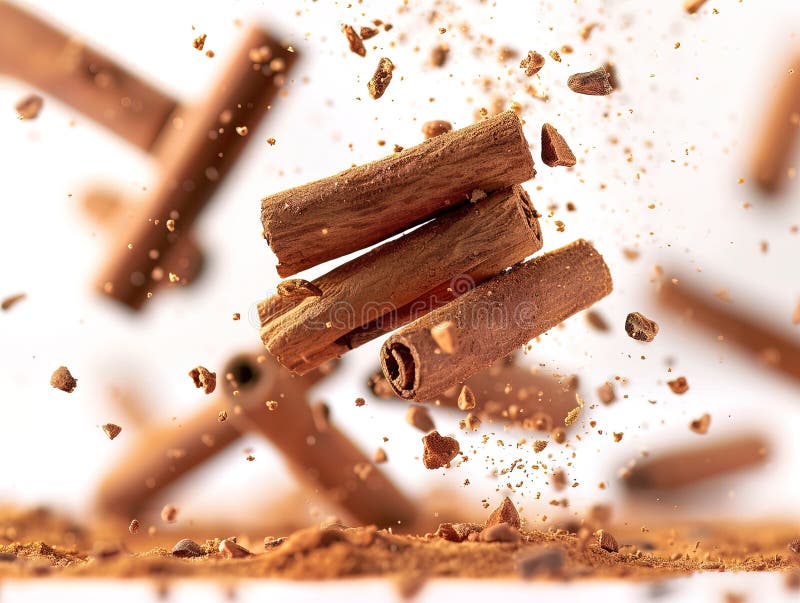 Photography of CINNAMON Falling from the Sky, Hyperpop Colour Scheme ...