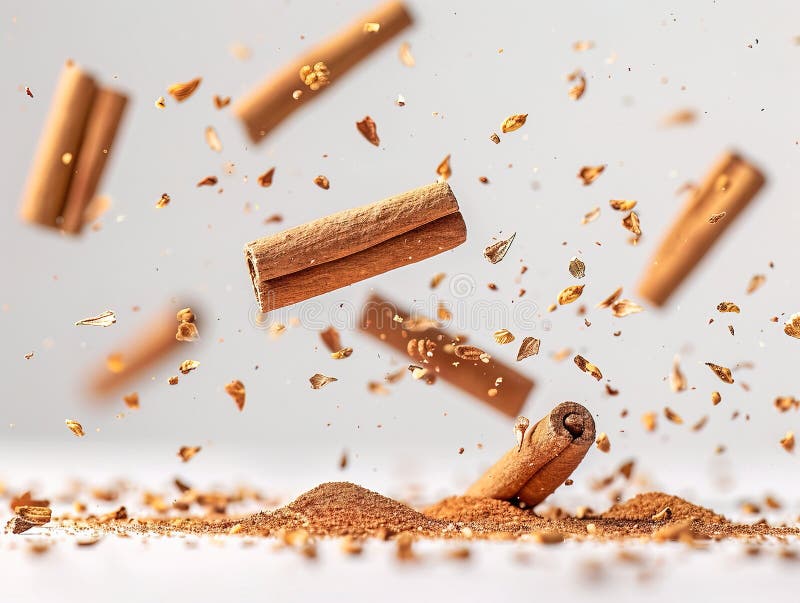 Photography of CINNAMON Falling from the Sky, Hyperpop Colour Scheme ...