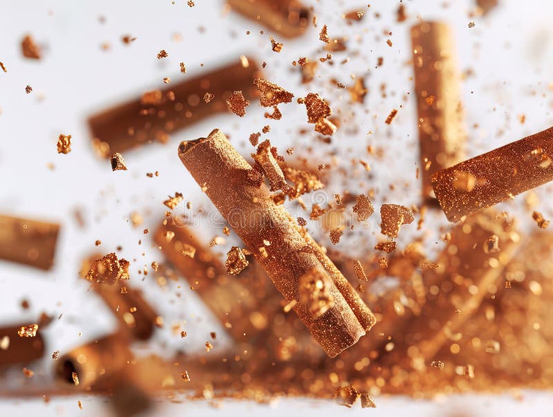 Photography of CINNAMON Falling from the Sky, Hyperpop Colour Scheme ...