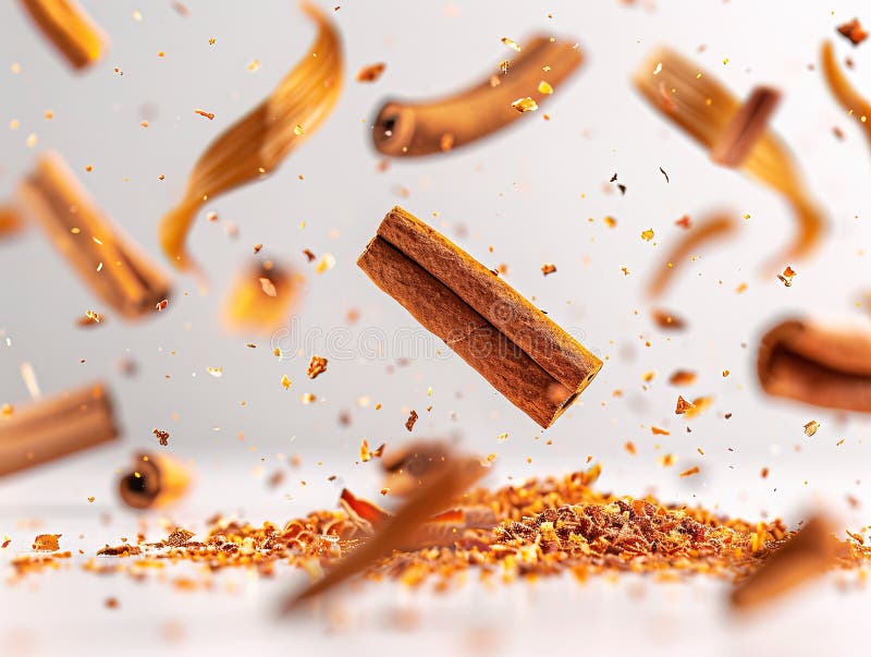 Photography of CINNAMON Falling from the Sky, Hyperpop Colour Scheme ...