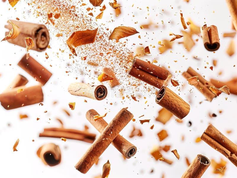 Photography of CINNAMON Falling from the Sky, Hyperpop Colour Scheme ...