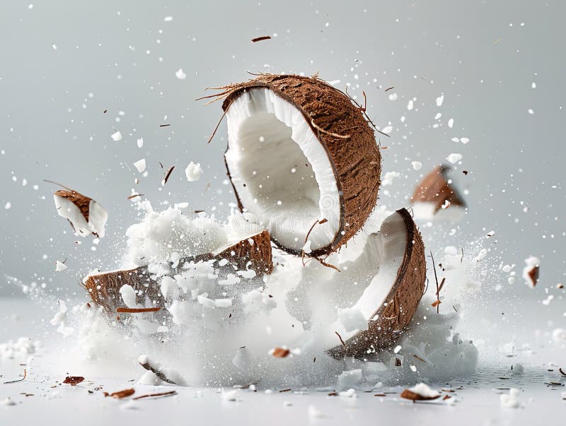 Photography of COCONUT Falling from the Sky, Hyperpop Colour Scheme ...