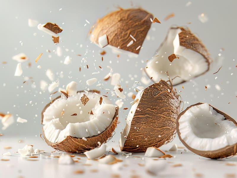 Photography of COCONUT Falling from the Sky, Hyperpop Colour Scheme ...