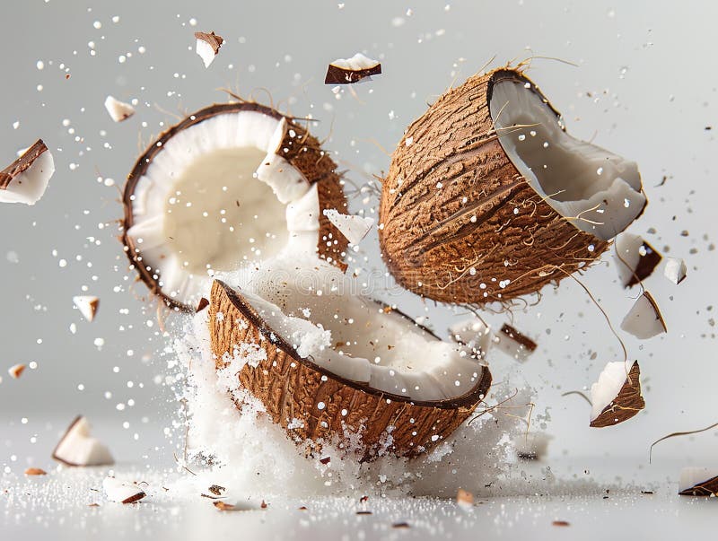 Photography of COCONUT Falling from the Sky, Hyperpop Colour Scheme ...