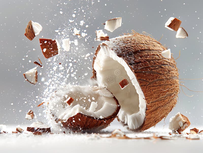 Photography of COCONUT Falling from the Sky, Hyperpop Colour Scheme ...